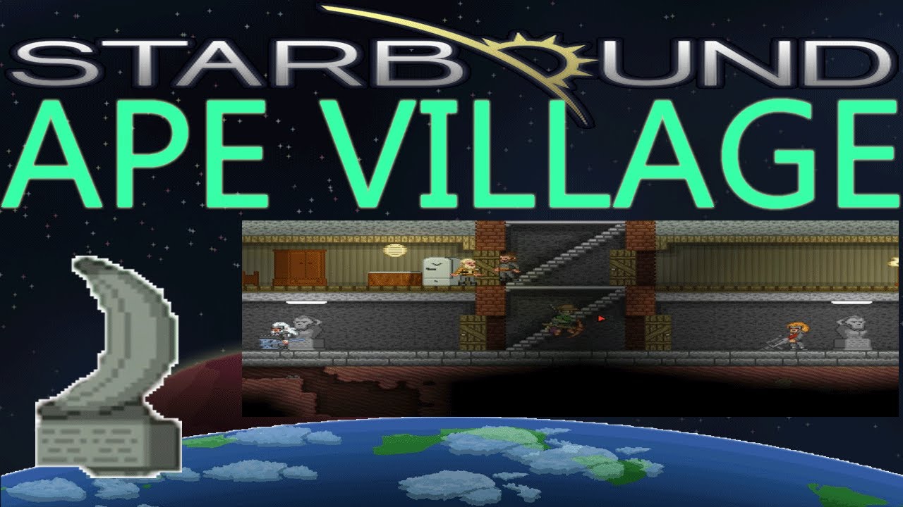 Starbound Beta Guide!: APEX VILLAGE/TOWN! - YouTube