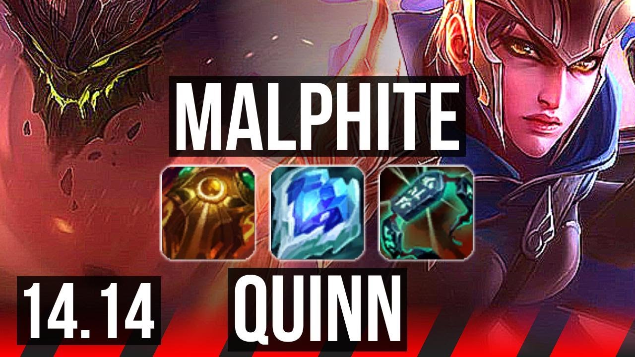MALPHITE vs QUINN (TOP) | Rank 8 Malph, 35k DMG, 11/3/9 | EUNE ...