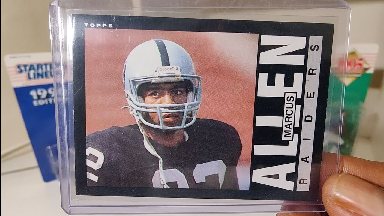 Vintage 1985 Topps NFL 🏉 - YouTube