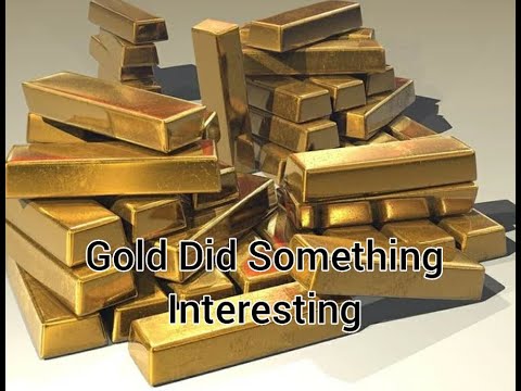 Gold Did Something Interesting Friday - YouTube