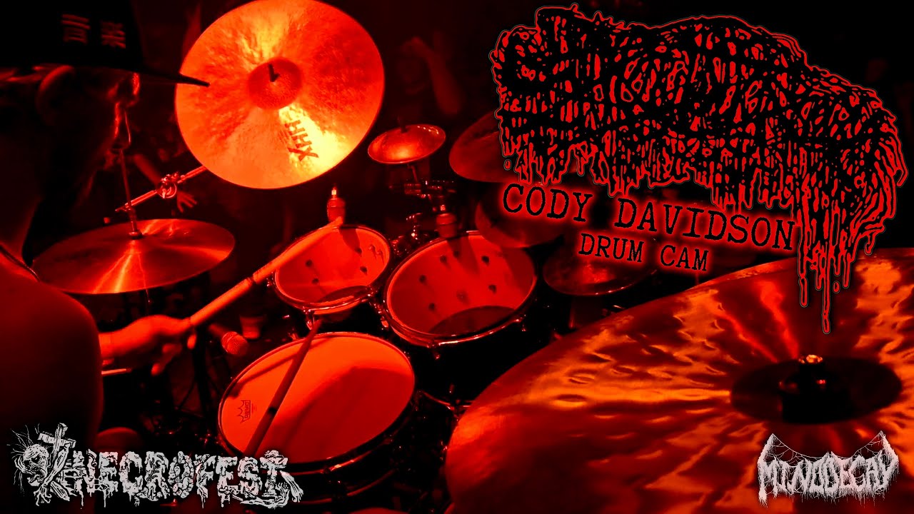 Sanguisugabogg - Cody Davidson [Live Drum Cam] at Necrofest, June 3rd ...
