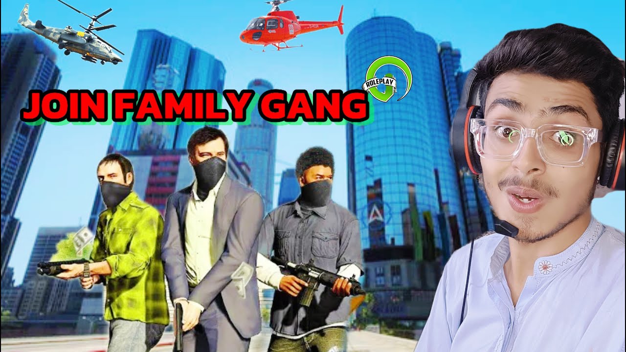 JOIN FAMILY GANG |GTA 5 GRAND RP| - YouTube