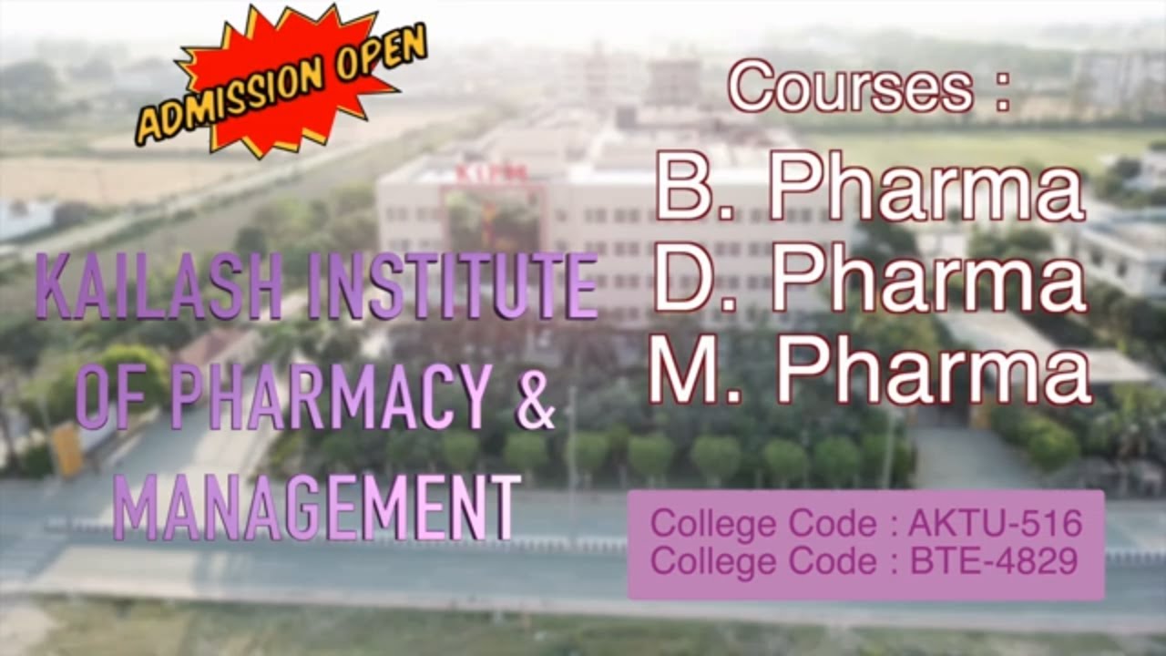 kailash institute of pharmacy and management GIDA Gorakhpur |KIPM - YouTube