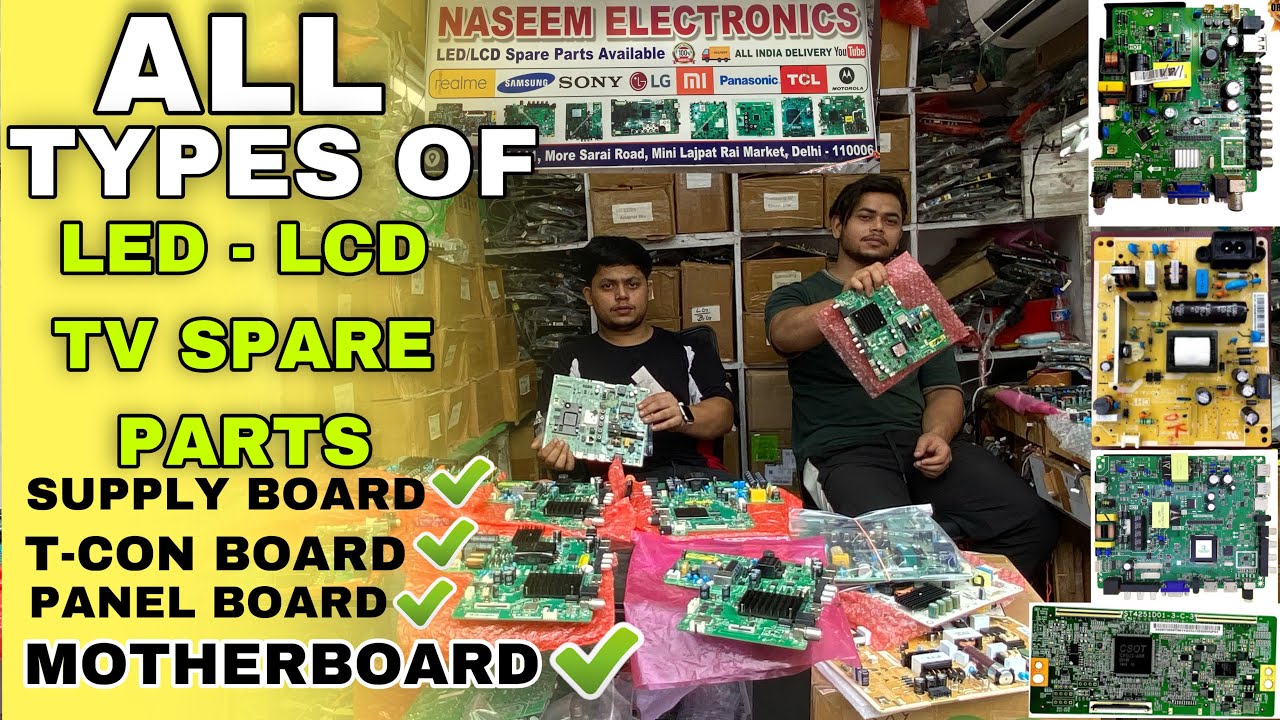 All Types Led tv Smart-Android | 4K | Tv Spare Parts | motherboard | t ...