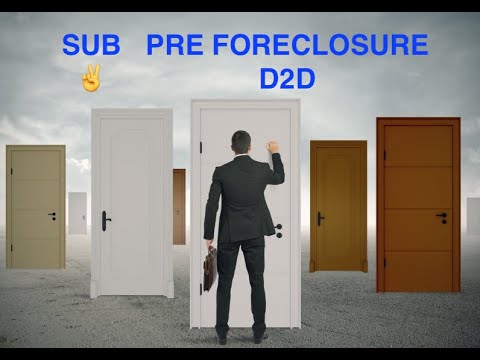 D2D KNOCKING Pre Foreclosure in Houston, TX - YouTube