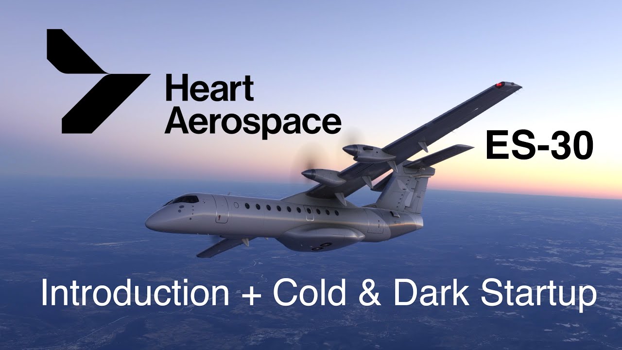 Heart Aerospace ES-30 Cold & Dark Startup Tutorial - Step by Step Instructions - MSFS2024 ...