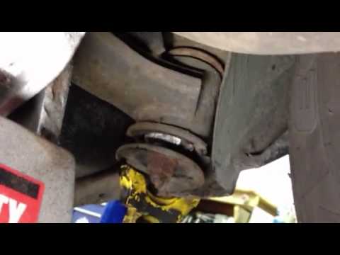 E30 subframe bushing - YouTube