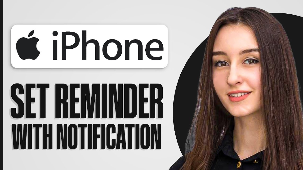 How To Set Reminder In Iphone With Notification - YouTube