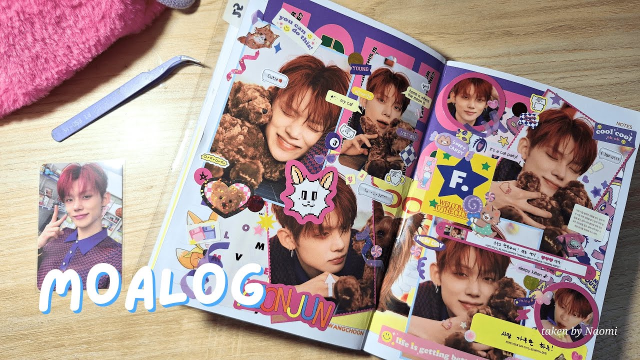 MOST DRAMATIC SCRAPBOOKING YET! 🤬 | TXT DECOSCRAP EP.4 - YEONJUN - YouTube