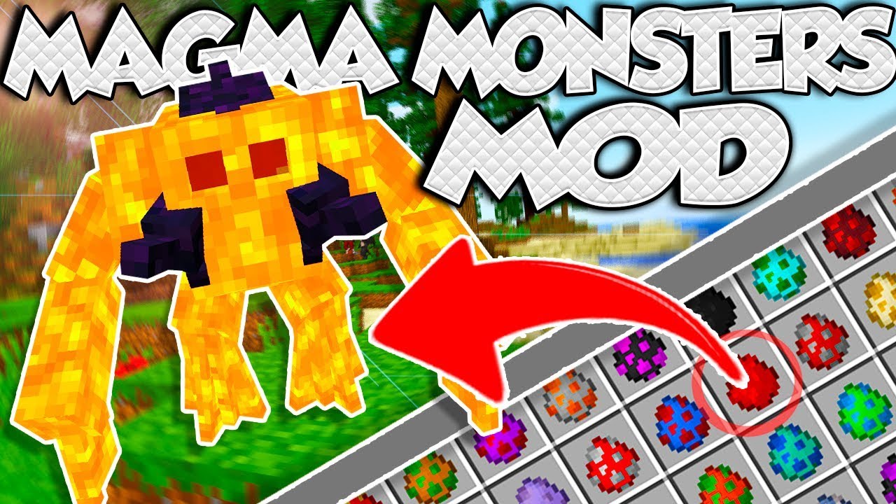 🚨¡MAGMA MONSTERS MOD! | ¡BESTIAS CON LAVA FLUYENTE! | MAGMA MONSTERS ...