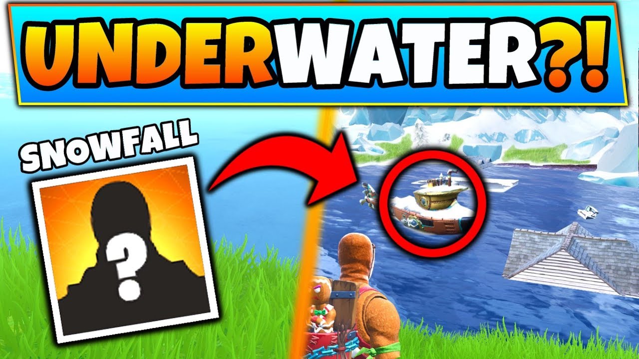 Fortnite SNOWFALL SKIN and an UNDERWATER MAP?! - 7 Clues and Theories ...