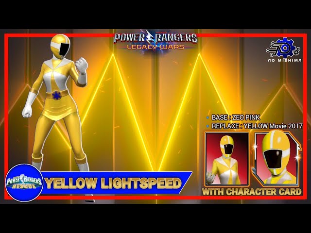 Yellow Lightspeed Ranger