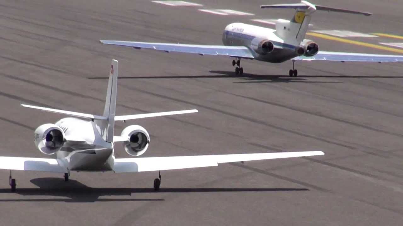 Boeing 727 + Cessna Citation RC Jets Emmen - YouTube