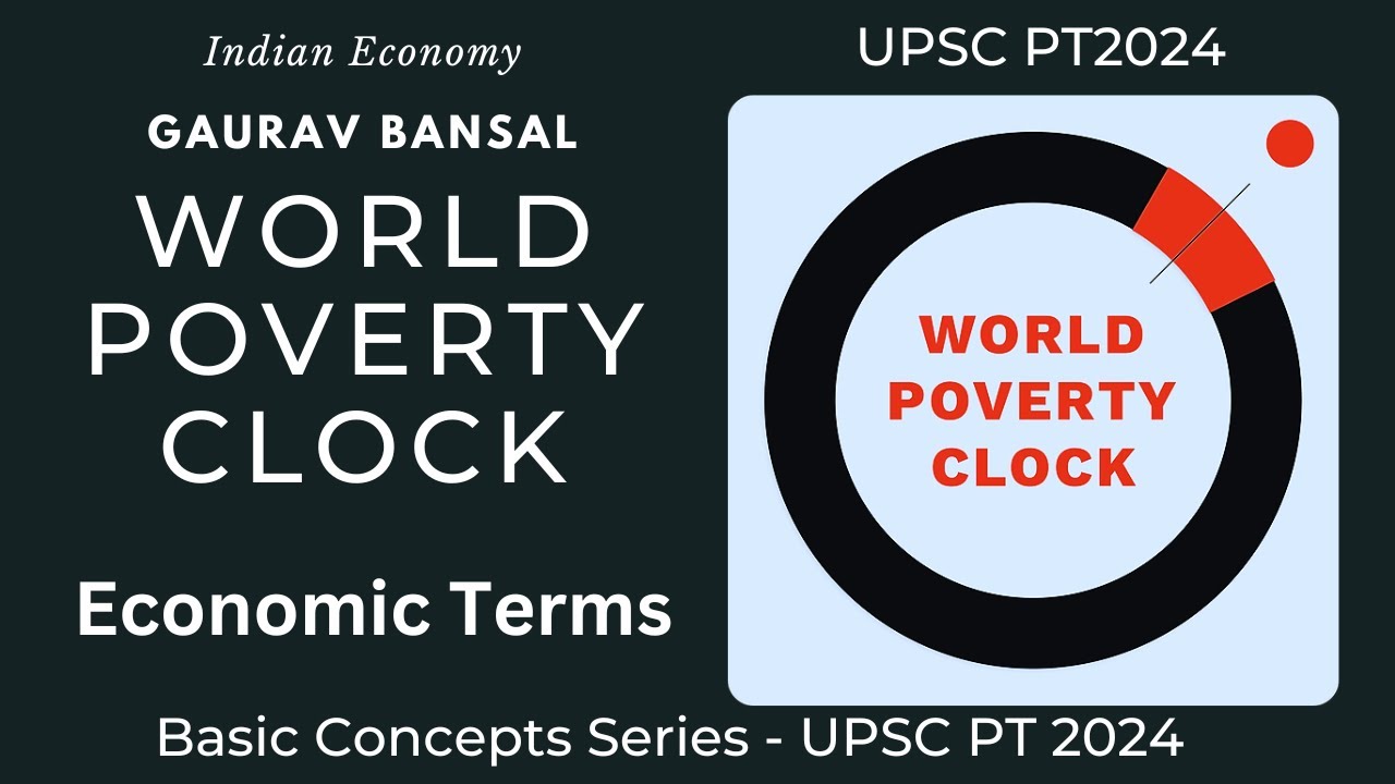 World Poverty Clock: India's Triumph in Poverty Reduction | UPSC Exam Preparation - YouTube