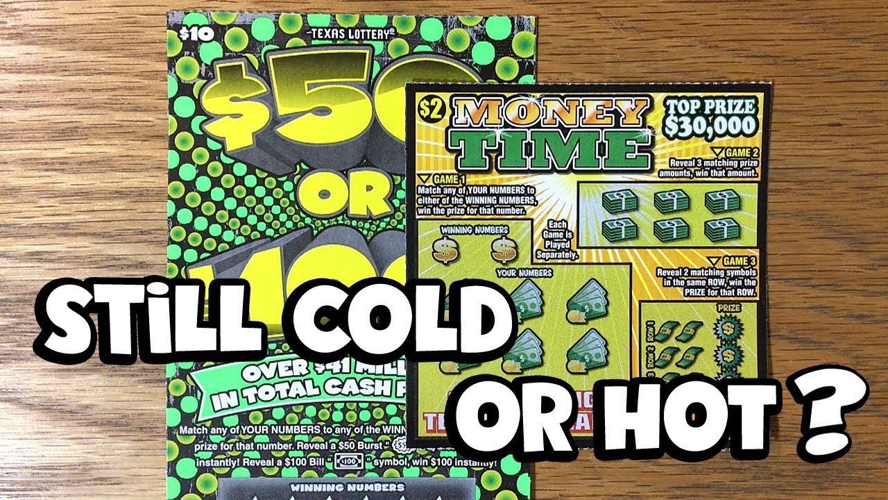 Cold or Hot? Money Time + $50 or $100! TEXAS LOTTERY SCRATCH OFF ...