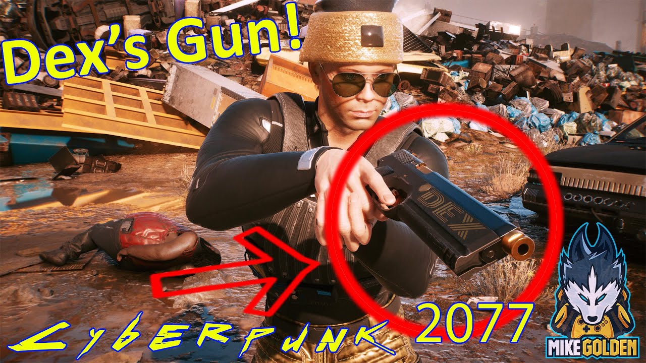 How To Get Dexter DeShawn's Iconic Pistol Plan B | Cyberpunk 2077 - YouTube