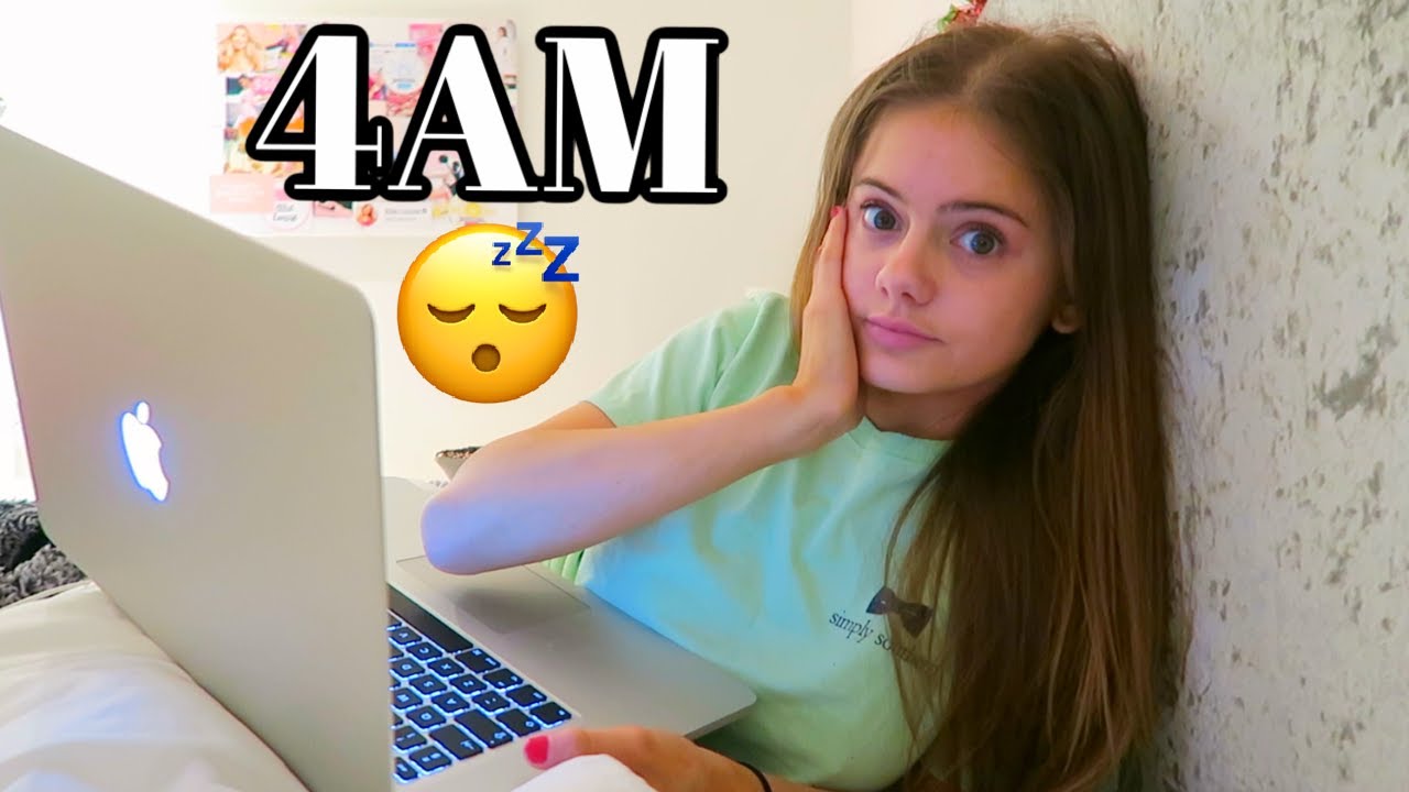 I TRIED AN ALL NIGHTER... AGAIN || Vlogmas 2020 || Ellie Louise - YouTube