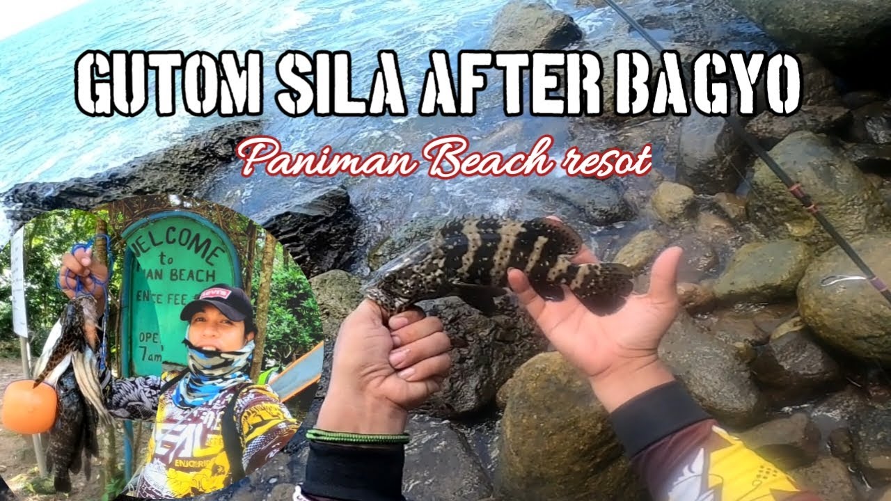Solo fishing after bagyo/ paniman beach ternate cavite #fishing #Rey ...