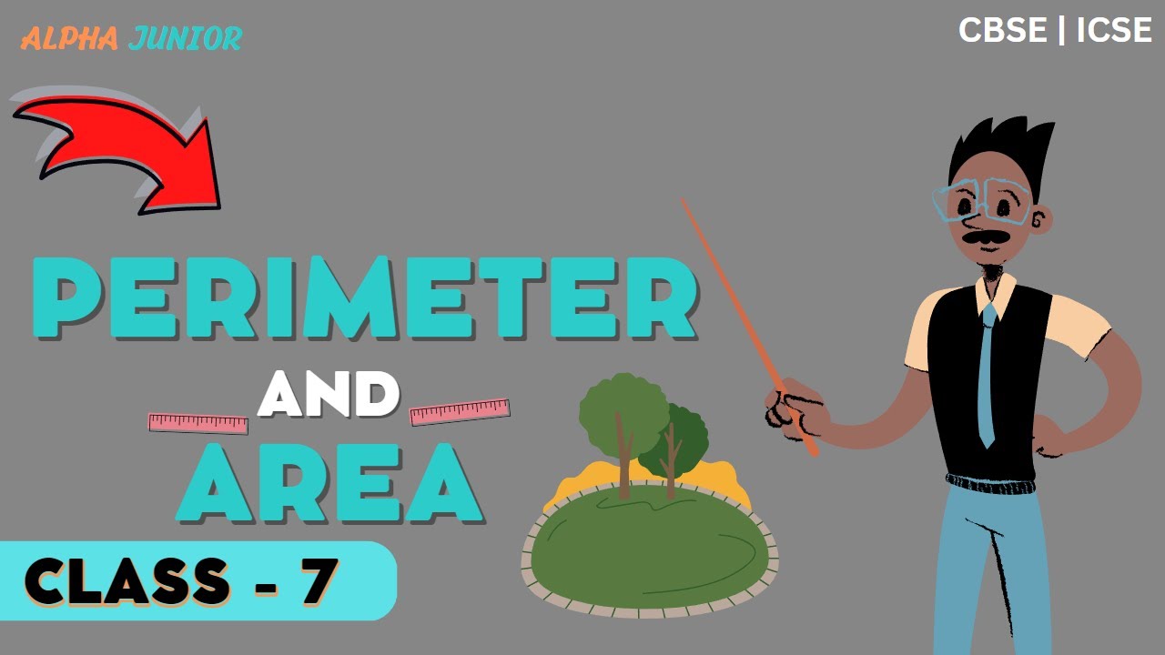 Perimeter and Area | Square and Rectangle | Class 7th Maths | CBSE ...