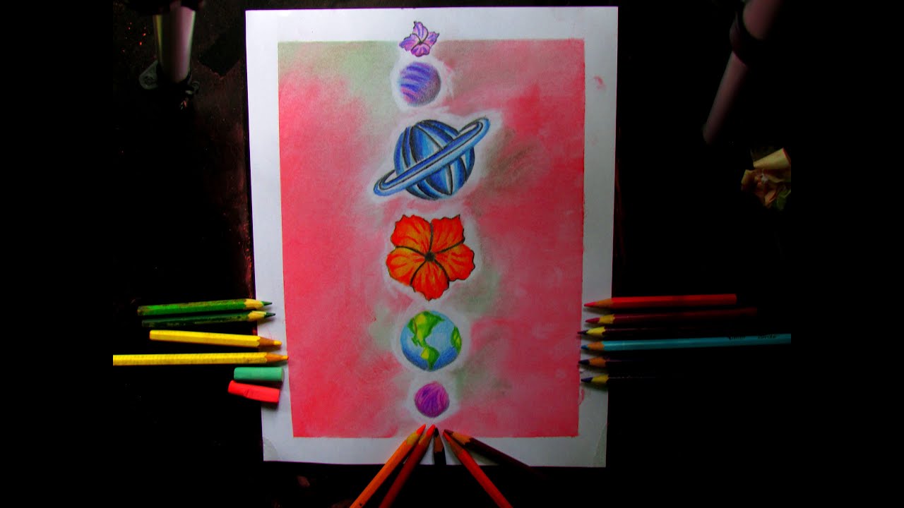 Speed Drawing #9 | Planetas. - YouTube