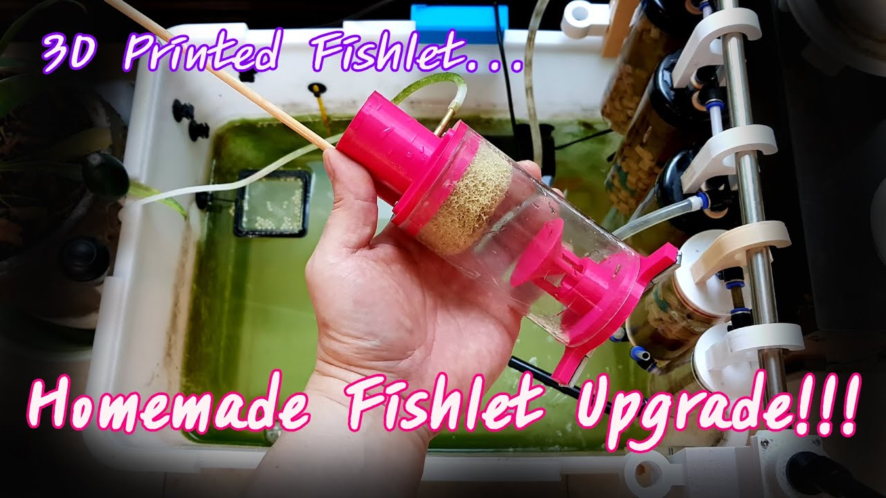 Homemade Fishlet Upgrade!!! - YouTube
