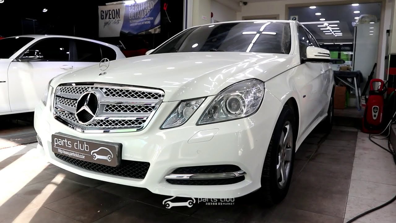 [파츠클럽] 벤츠 W212 E220 CDI 그릴 튜닝 쇼핑몰 추천? - YouTube