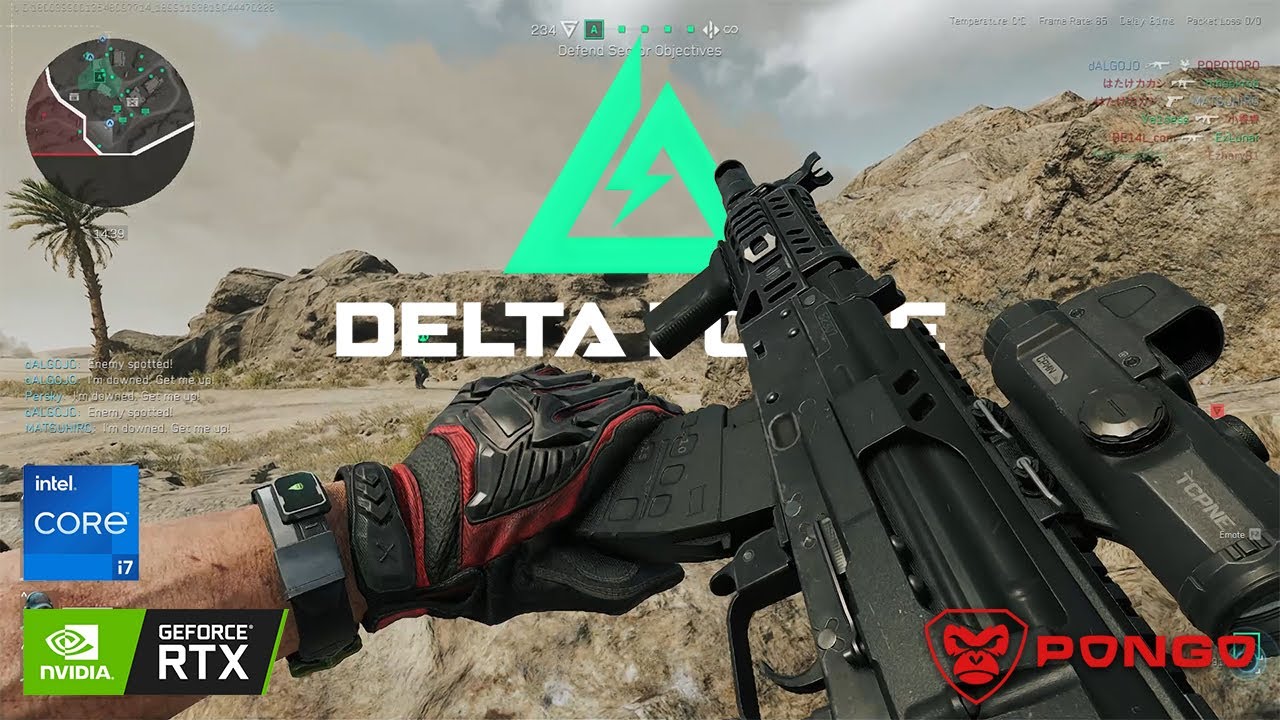 Delta Force Gameplay (High Graphics) | i7-12650H RTX 2050 | Axioo Pongo ...