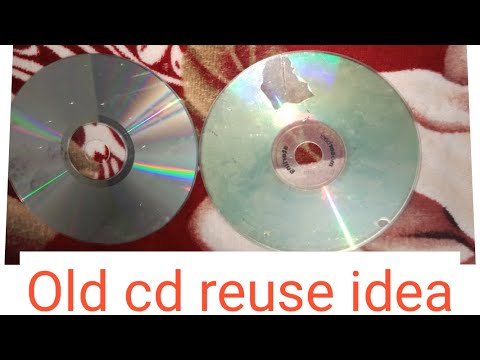 How to reuse old cds || How to decorate our home with old and waste cds ...