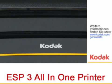 Kodak ESP 3 All In One Printer (DE) - YouTube
