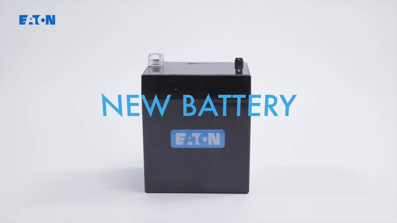 Eaton 3S 700 - Replacing the batteries - YouTube