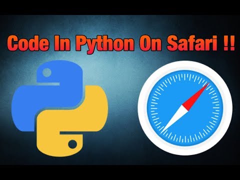 Code In Python On Safari - 2018 - YouTube