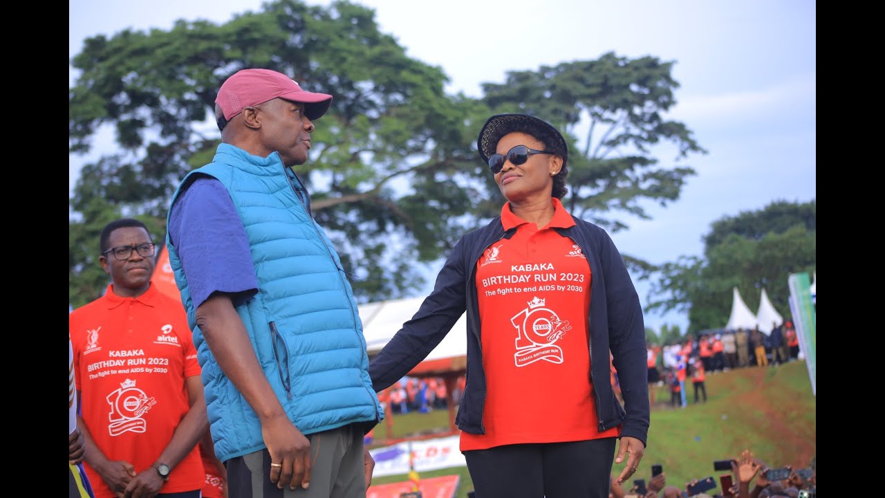 Kabaka and Nnaabagereka at Kabaka Birthday run 2023 : Beelaze Love ...