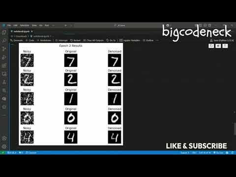 Noise Reduction with Autoencoders | PyTorch Tutorial for Beginners - YouTube