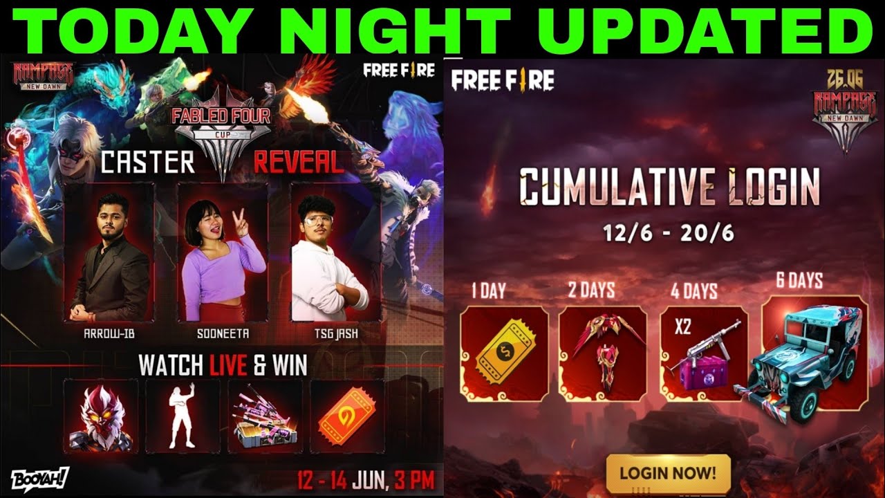 today night updated free Jeep Skin, free Lol Emote in free fire store ...