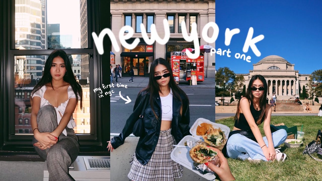 New York Travel Vlog (my first time in NYC) part 1 - YouTube