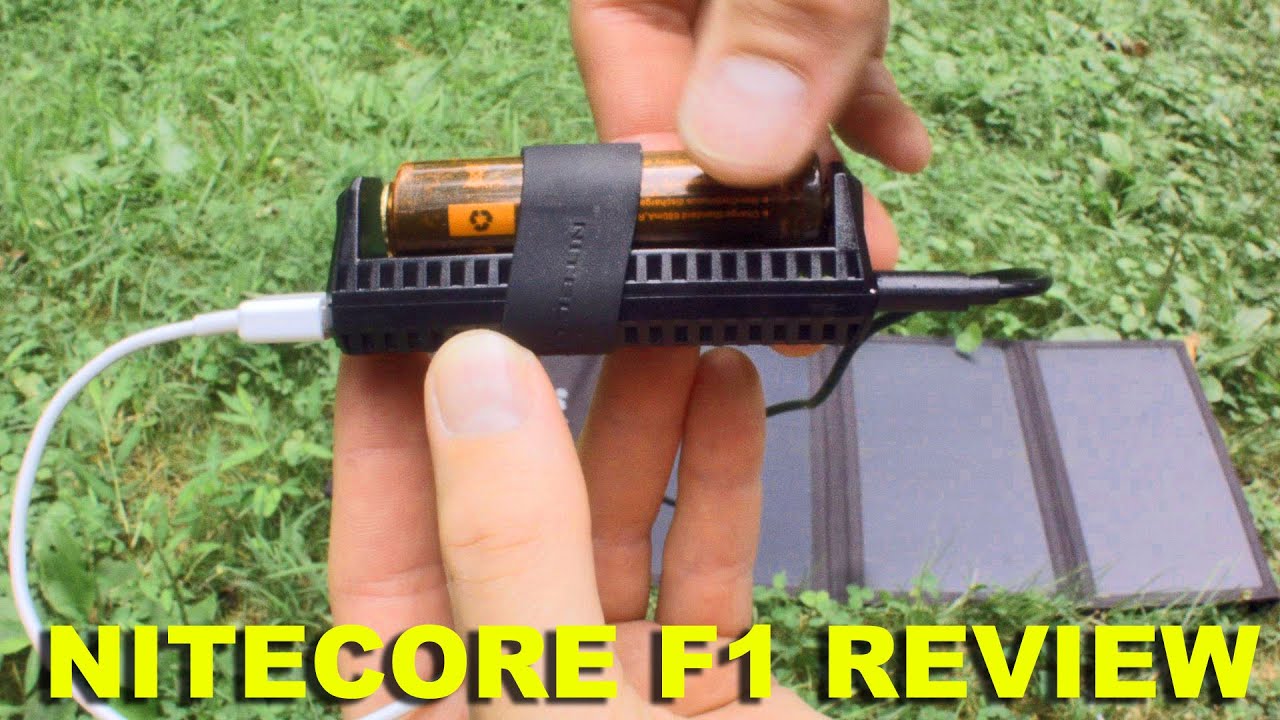 Nitecore F1 lithium ion USB battery charger and portable powerbank ...