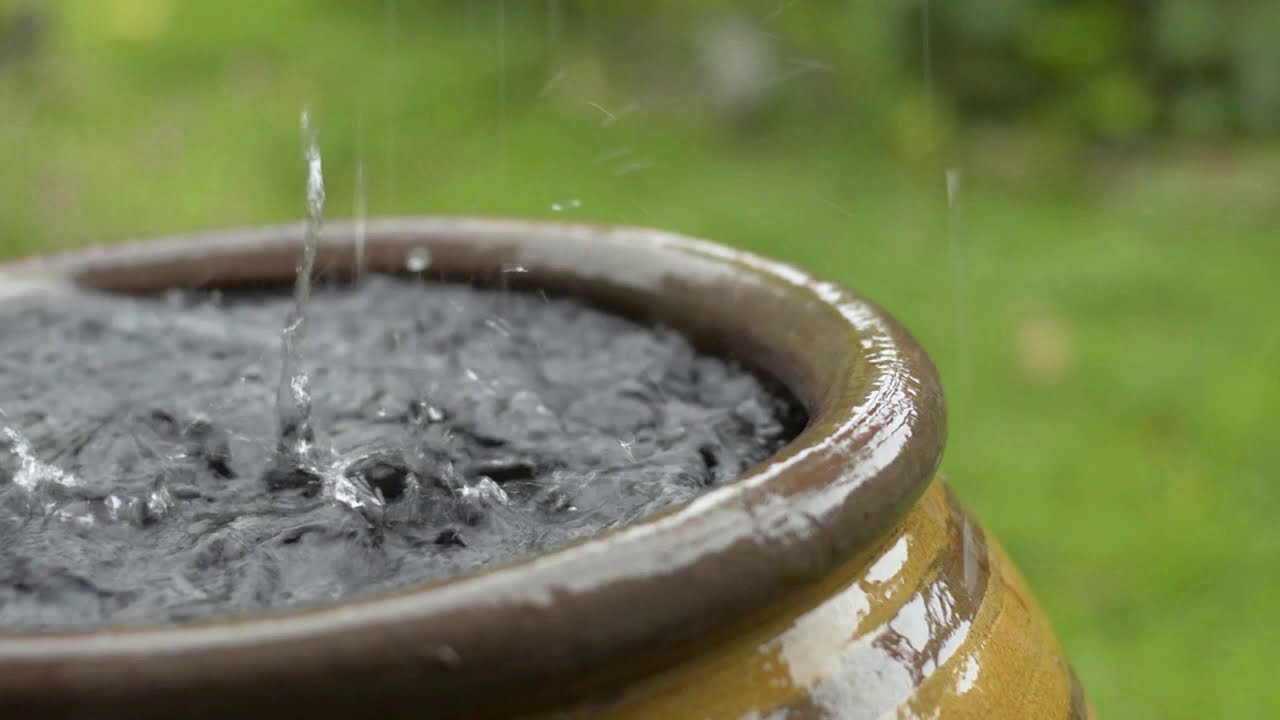 Water/Rain drop sound, Relaxing Deep sleep music, peace to mind and ...