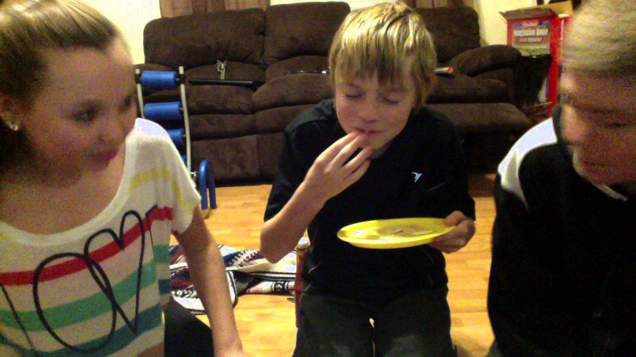 Saltine Cracker Challenge ~ losers never win. - YouTube