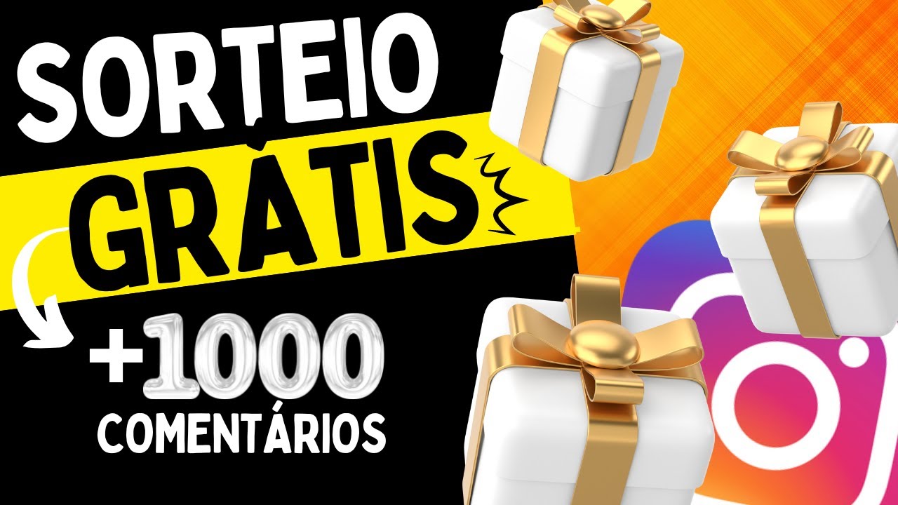 Como fazer Sorteios no Instagram com mais de 1000 comentários em 2022 ...
