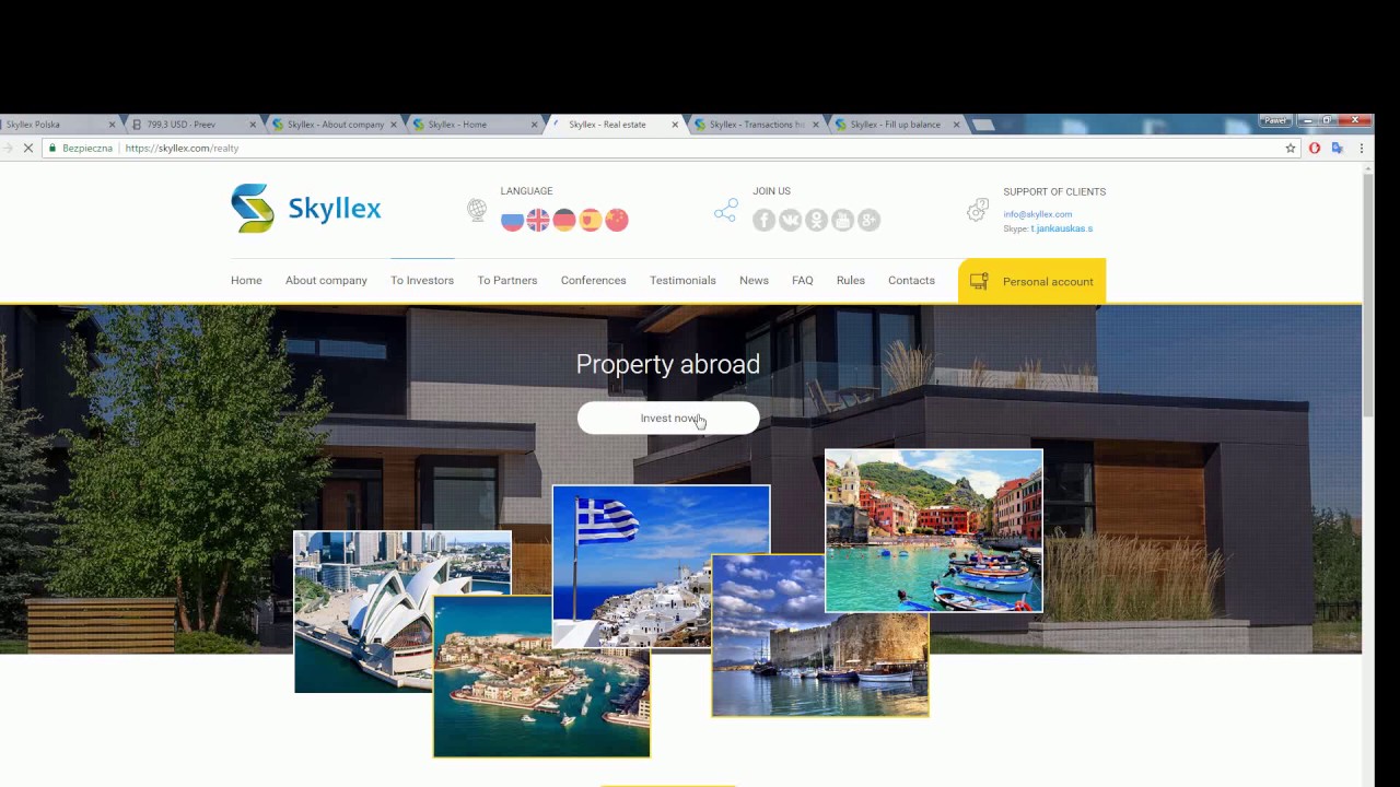 Skyllex - Oficjalna Polska Prezentacja. Program Inwestycyjny 55% - YouTube