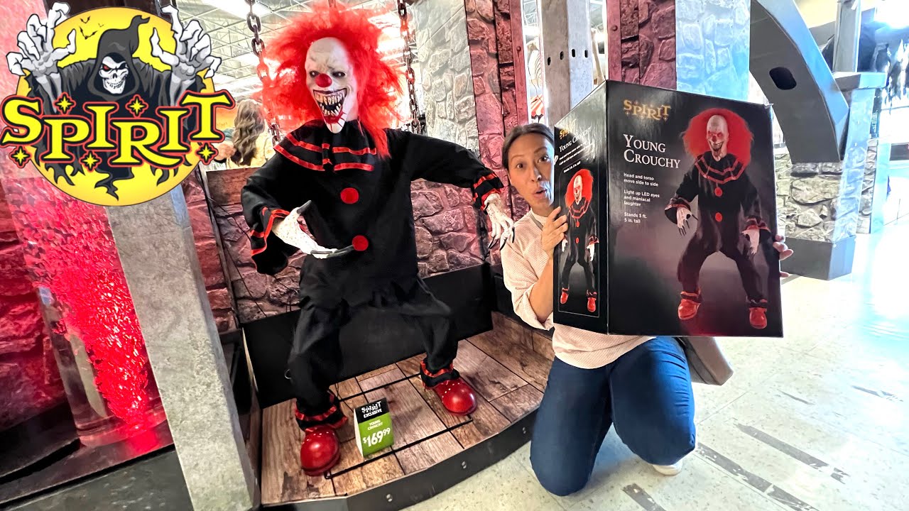 I Found YOUNG CROUCHY at SPIRIT HALLOWEEN 2022! 🤡 - YouTube