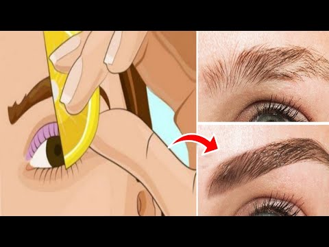 Prisni një limon dhe e fërkoni në vetulla,  arsyeja do ju lërë pa fjalë