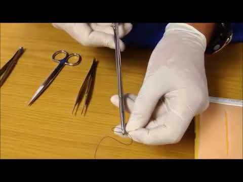 Basic Suturing Techniques - YouTube