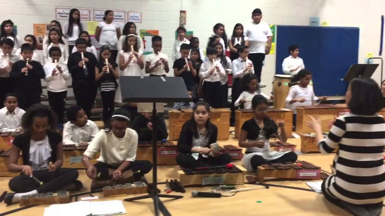 Orff Xylophone, Recorder and Movement Performance: Story of the Moon ...