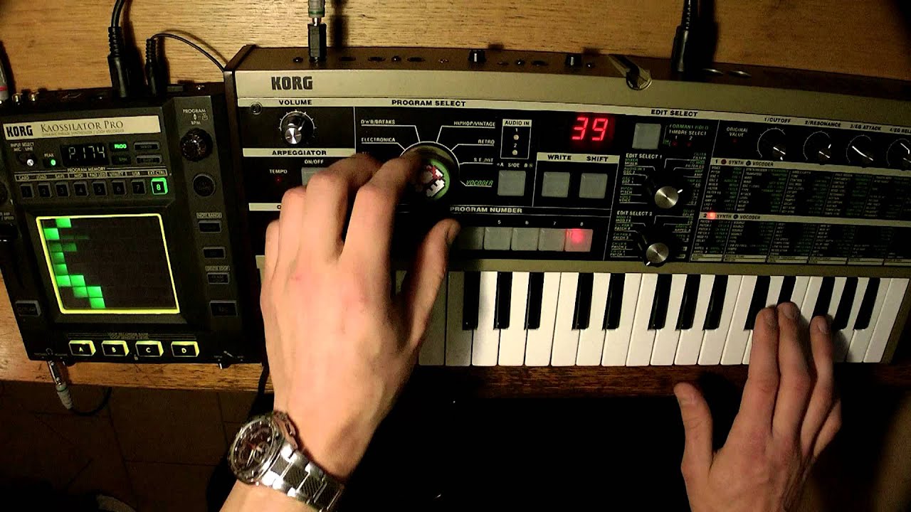Drum&Bass - Microkorg+Kaossilator Pro - YouTube