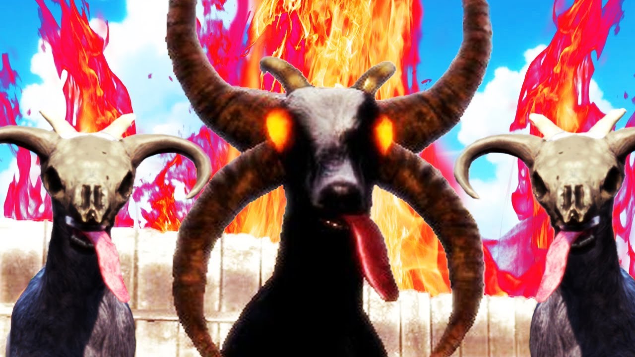 Cara De Cabra Demoniaca