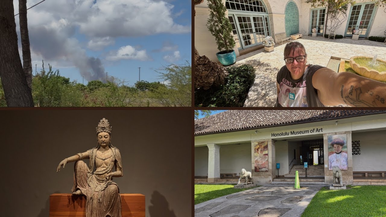 Honolulu Museum Of Art, Fire In Kunia || #homa #fire #dailyvlog - YouTube