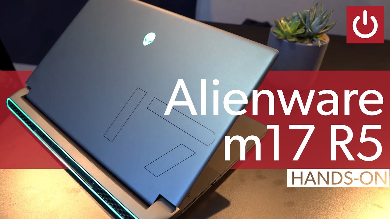 Alienware m17 R5 Hands-on: All AMD Inside - YouTube