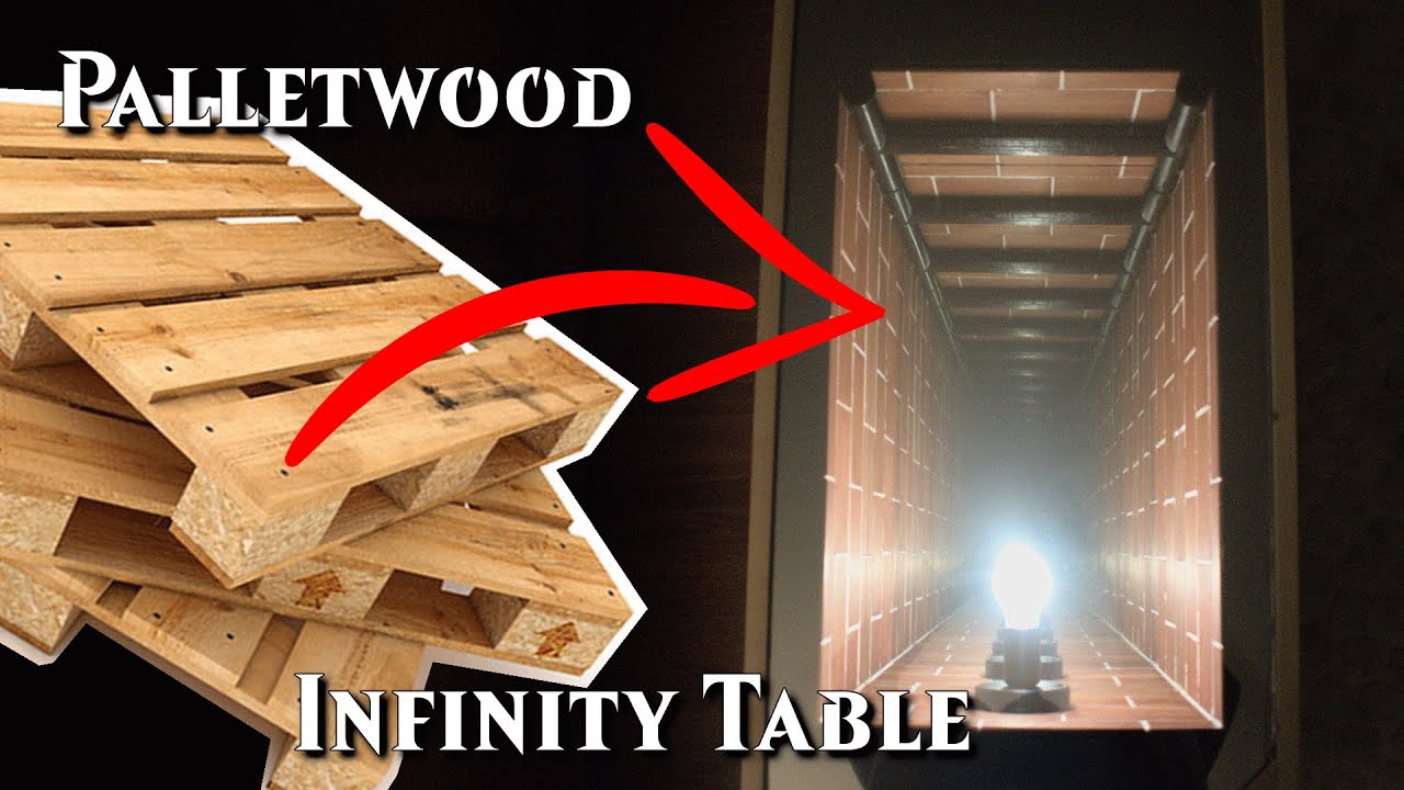 Look into the abyss; PALLETWOOD INFINITY COFFEE TABLE Build: Part 2 ...