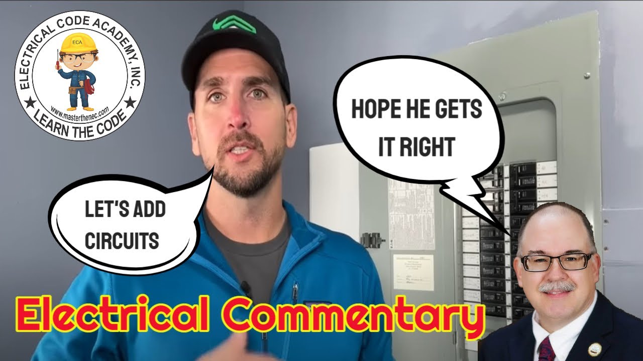 No Room In Electrical Panel - Quick Fix [Electrical Commenrary] - YouTube